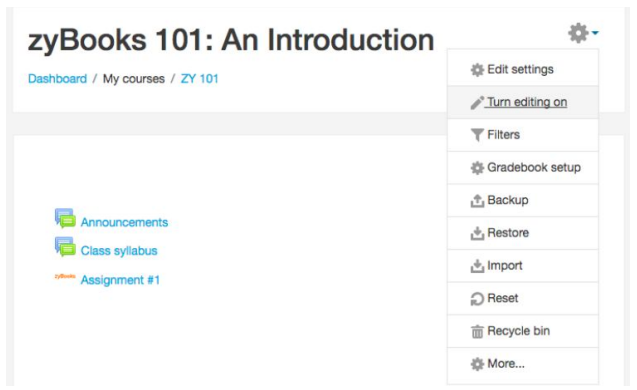 Moodle - How to link a zyBook assignment/section/TOC to an LMS ...