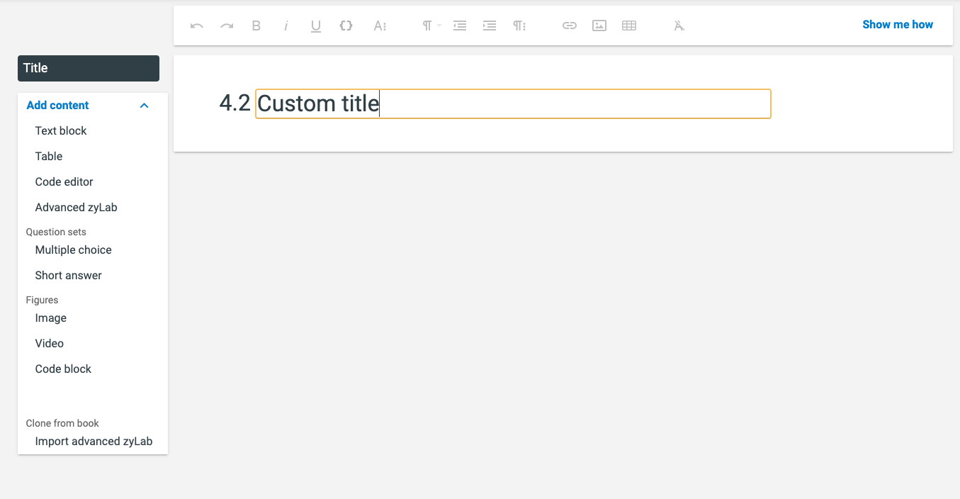 Authoring your own sections – zyBooks - Help center Authoring your own sections – zyBooks - Help center
