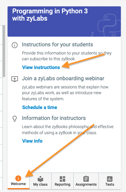 How do I make sure my students subscribe to the correct zyBook ...