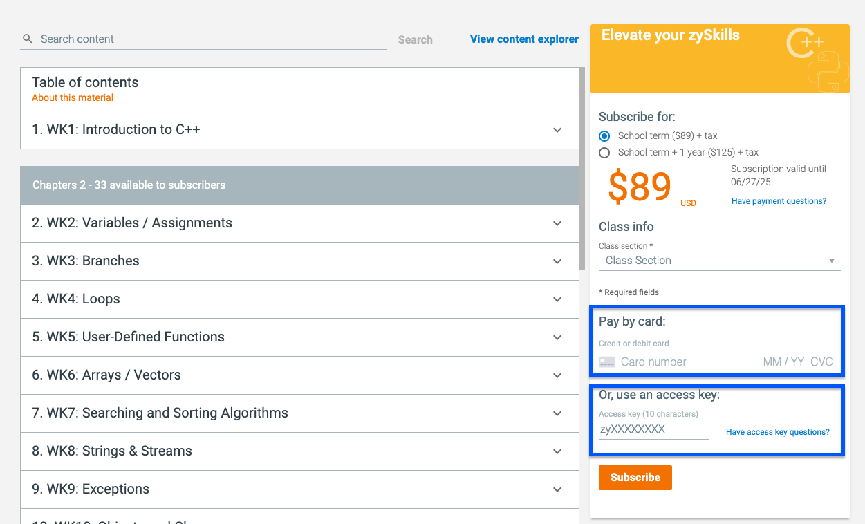 Students: Getting started – zyBooks - Help center