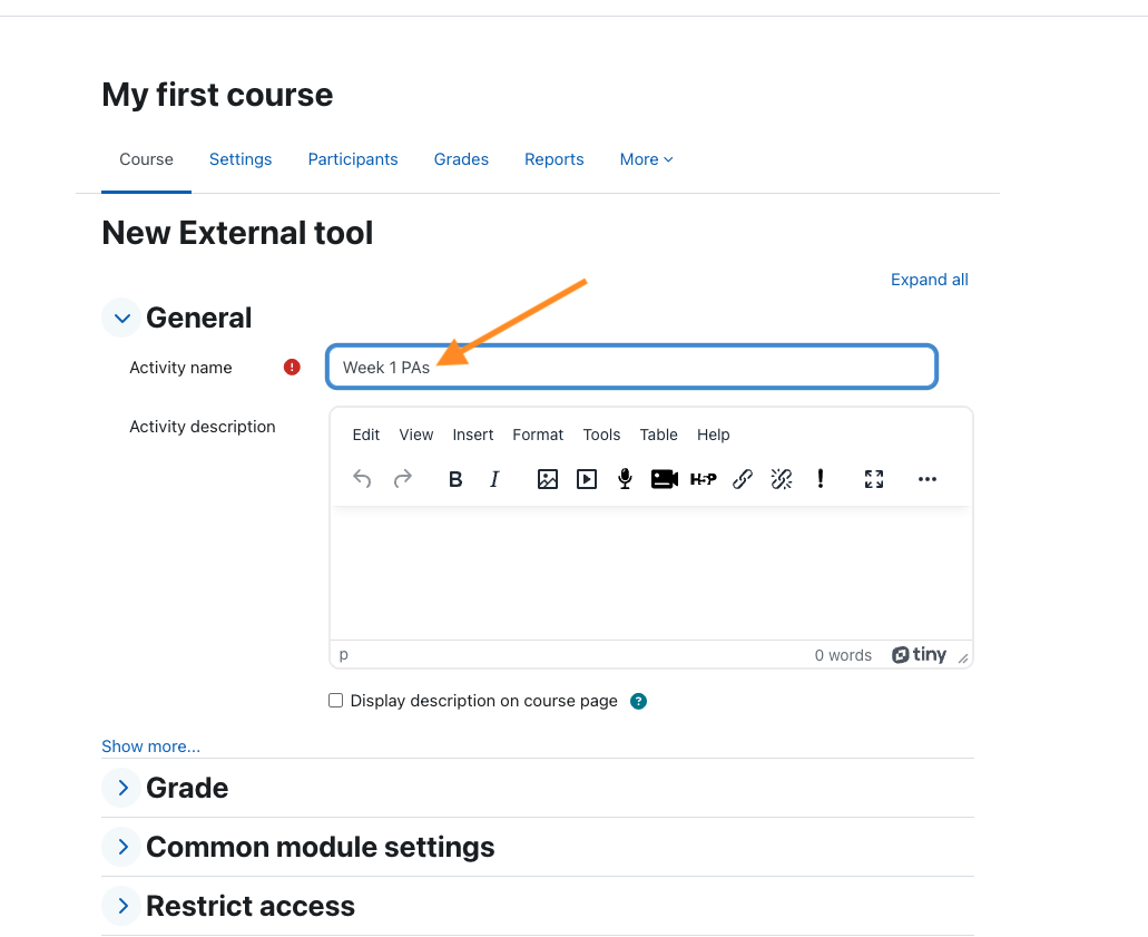 Moodle How To Link A Zybook Assignmentsectiontoc To An Lms 4309