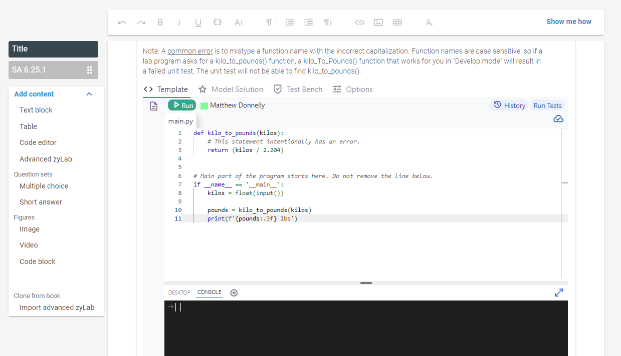 What are zyBooks Maintained Labs (ZMLs)? – zyBooks - Help center
