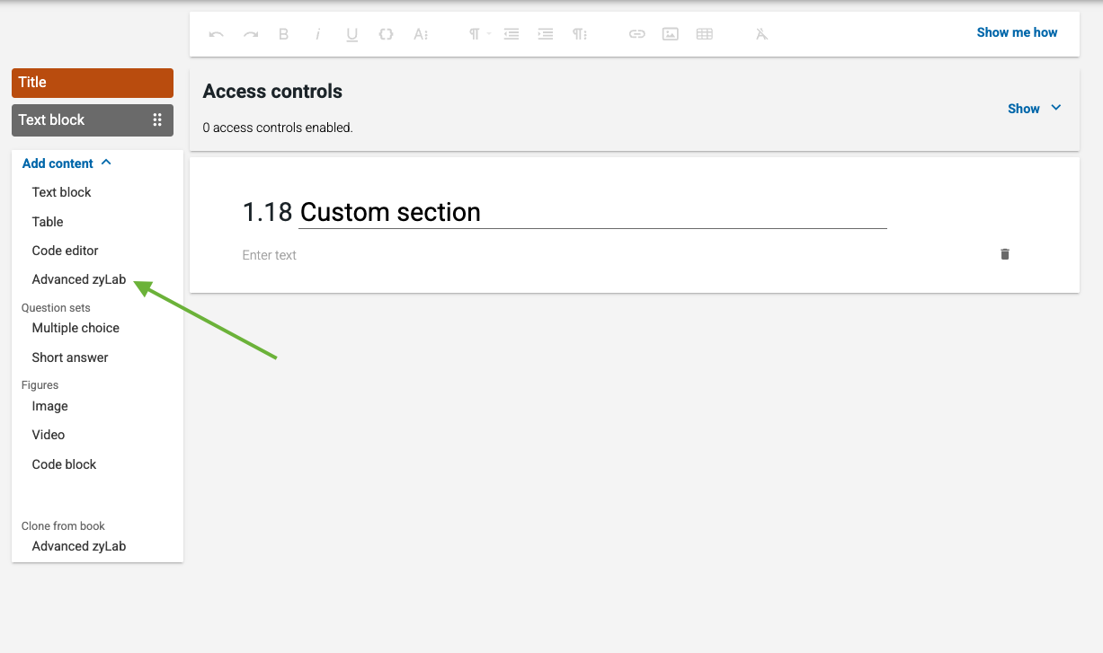 How to add and use Advanced zyLabs in your zyBook – zyBooks - Help center