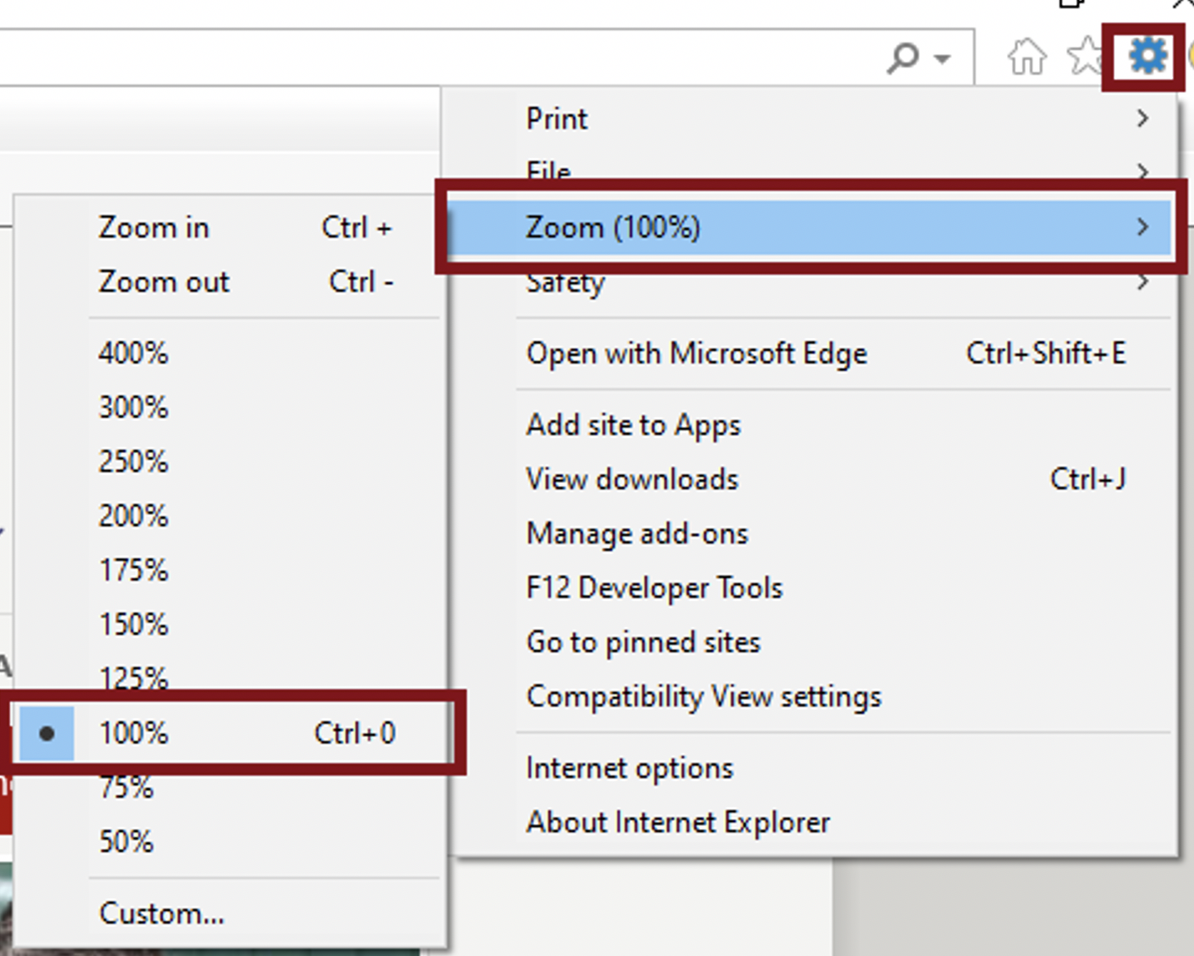 How can I change font sizes and magnify content in my browser ...