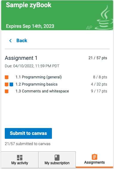 How does Assignment auto-submission work? – zyBooks - Help center